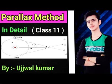 Parallax Method Class 11 In Detail Units And Measurement YouTube