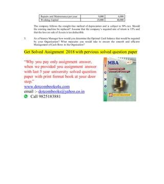 Ms 04 Ignou Assignment 2018 DOCX