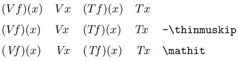 Typographically Correct Spacing Between Letter Pairs In Math Mode TeX LaTeX Stack Exchange