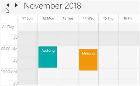 Views WPF Scheduler Control Syncfusion