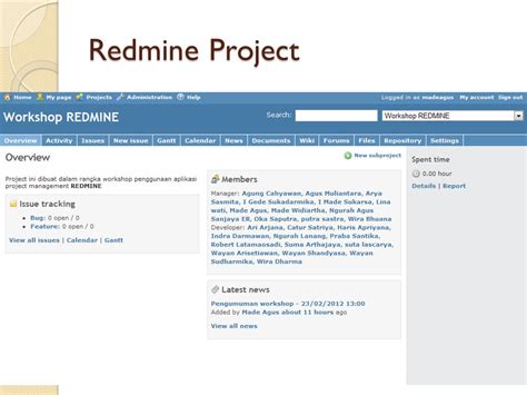 Redmine Projects