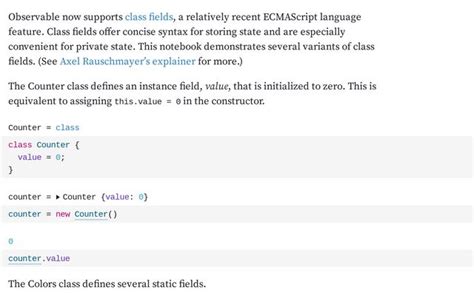 Hello Class Fields Observable Observable