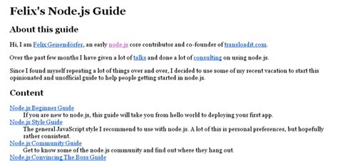 Best Node Js Tutorials And Resources For Beginners Web Resources Webappers