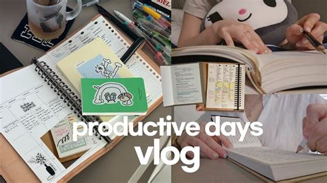 Vlog 갓생호소인 브이로그🐜 어쩌다보니 쓰고 또 쓰는 기록 브이로그 독서 Joah해보기 Youtube