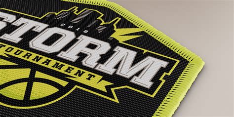 Free Patch 3d Mockup Create Presentations Using Online Mockup Generator