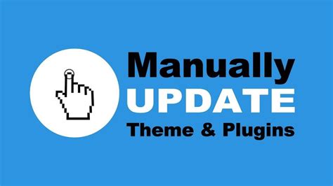 How To Manually Update Wordpress Theme And Plugins Youtube