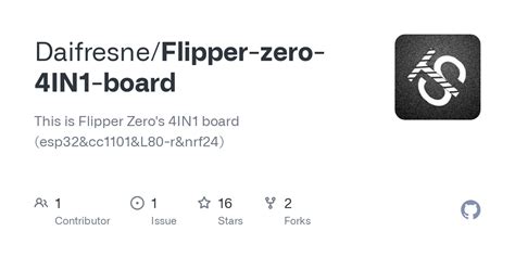 flipper zero 4in1 board readme cn md at main · daifresne flipper zero