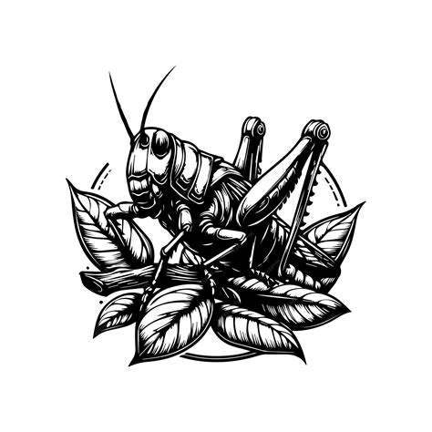 Premium Vector Grasshopper Logo Design Grasshopper Vector