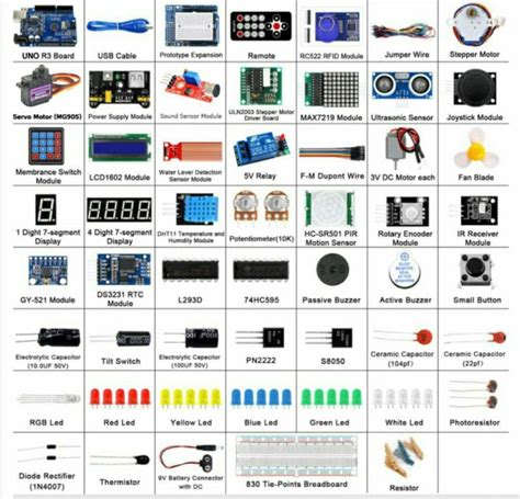 Расширенный набор arduino starter kit uno r3 продажа цена в Алматы