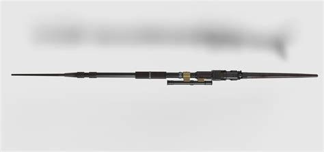 Amban Sniper Blaster Rifle From The Mandalorian 3d Model Cgtrader