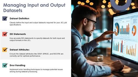 managing input and output datasets jcl ppt slides st ai ss ppt template