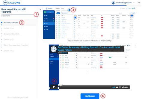 How To Take Taxdome Academy Courses Taxdome Help Center