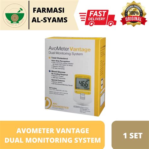 Avometer Vantage Dual Monitoring System 1 Set Shopee Malaysia
