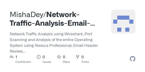 GitHub MishaDey Network Traffic Analysis Email Header Review Ports Scanning And SQL Injection