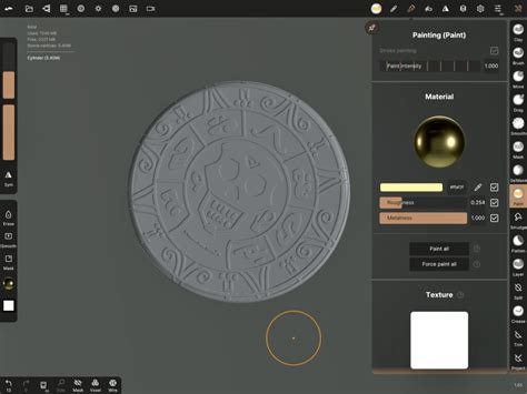 Tutorial Pirates Medallion In Nomad Sculpt Procreate Ioanna Ladopoulou Art And Design