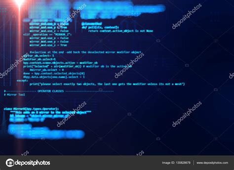 Programming Code Abstract Technology Background Of Software Deve