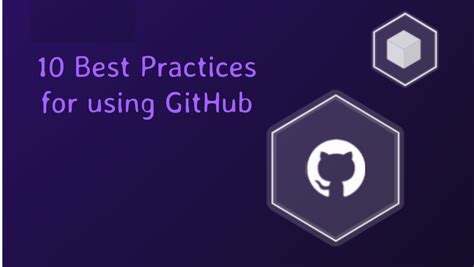 10 Github Best Practices