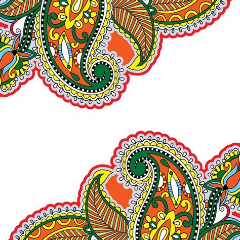 Background Template With Mandela Pattern Design 22976305 Vector Art At Vecteezy