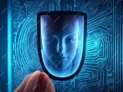 Premium Ai Image Biometric Authentication For Secure Access To Devices Generated By Ai