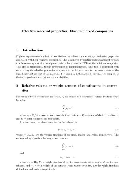 Effective Properties Of Composite Materials Pdf