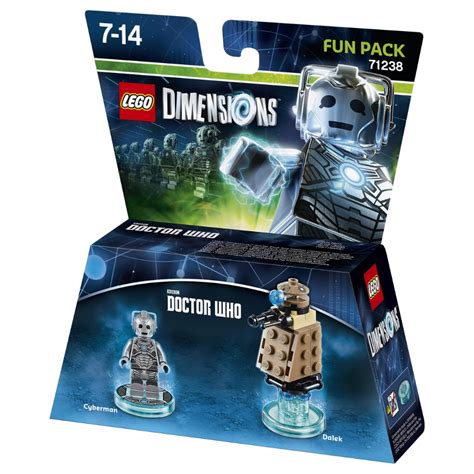 Lego Dimensions Doctor Who Cyberman And Dalek Fun Pack 71238 Jaqjnr