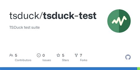 Github Tsducktsduck Test Tsduck Test Suite