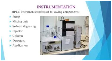 High Performance Liquid Chromatography Hplc Principles Applications Versatality Efficiency