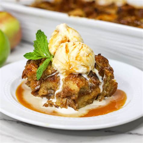 The Best Apple Bread Pudding Recipe Kolby Kash