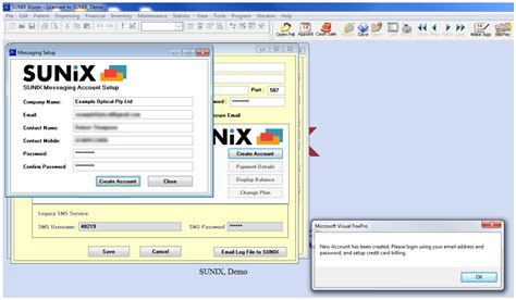 Sms Setup Instructions Sunix Retail Practice Management Solutions