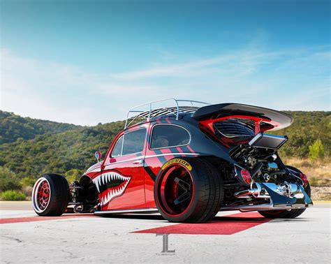 Vw Beatle Hotrod De Carton Artofit