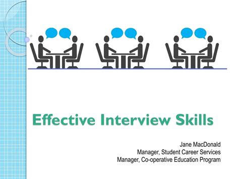 Ppt Effective Interview Skills Powerpoint Presentation Free Download