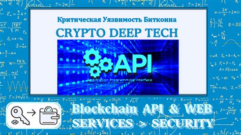 Blockchain Integration Api And Web Services Capabilities For Secure