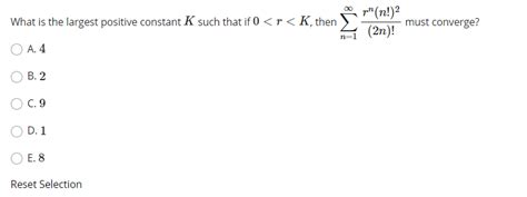 solved what is the largest positive constant k such that if