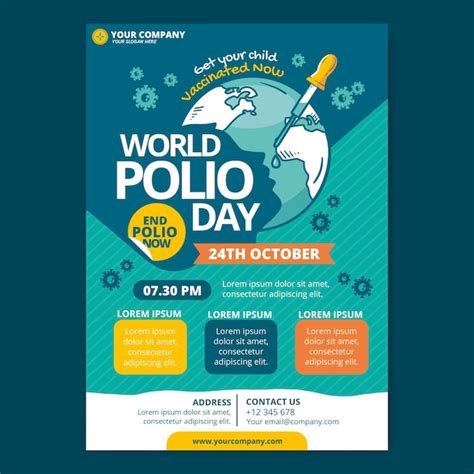Polio Poster Vectors And Illustrations For Free Download Freepik