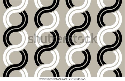 Seamless Abstract Chain Pattern Vector Illustration Stock Vector Royalty Free 2210335365