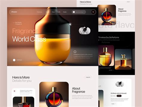 E Commerce Perfume Website By Munna Ahmed On Dribbble
