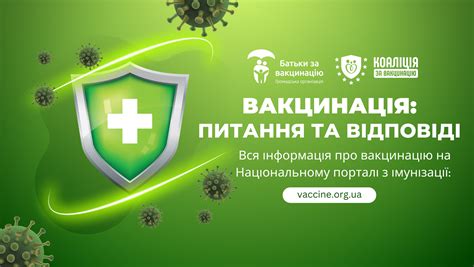 Вакцинація питання та відповіді Вакцини Щеплення Vaccination Facebook