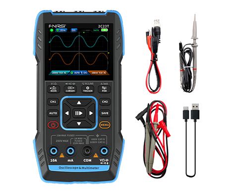 Handheld Digital Oscilloscope Multimeter Function Signal Generator
