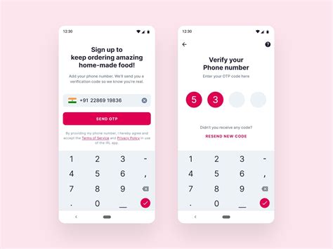 Phone Verification By Sahil Vhora On Dribbble