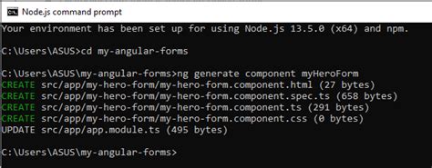 Template Driven Forms W3babes