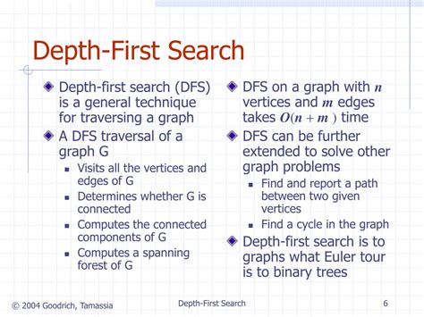 PPT Depth First Search PowerPoint Presentation Free Download ID 249538