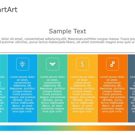 SmartArt List Table Steps