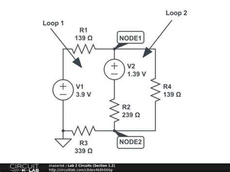 Lab 2 Circuits Section 1 2 CircuitLab