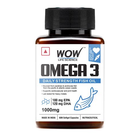 Buy Omega 3 Fish Oil Capsules At Best Price