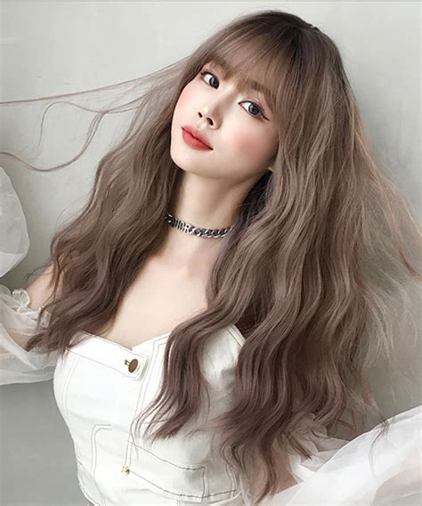 하이유니 에밀리 네츄럴 웨이브 펌 가발 59cm 가발액세서리 3종 셋트