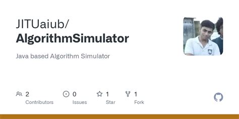 Github Jituaiubalgorithmsimulator Java Based Algorithm Simulator