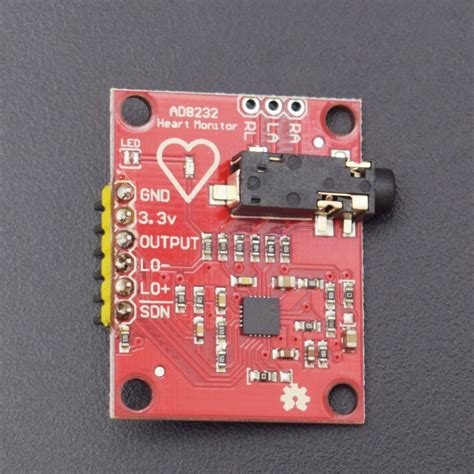 Ad8232 Ecg Heart Rate Sensor Kit