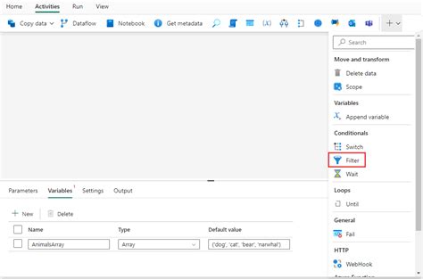 filter activity microsoft fabric microsoft learn
