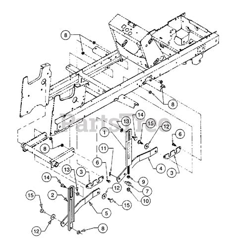 Cub Cadet 2146 13a 224f100 Cub Cadet Garden Tractor Implement Lift Hanger Parts Lookup With