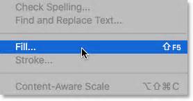 Creating A New Background Layer Action In Photoshop